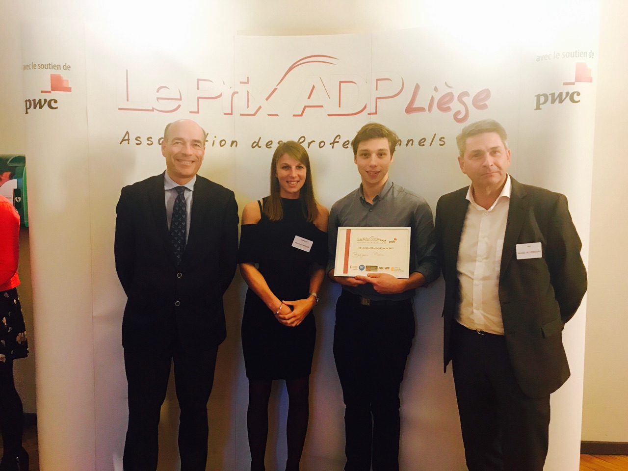 ADP : récompense aux meilleurs TFE | HENALLUX